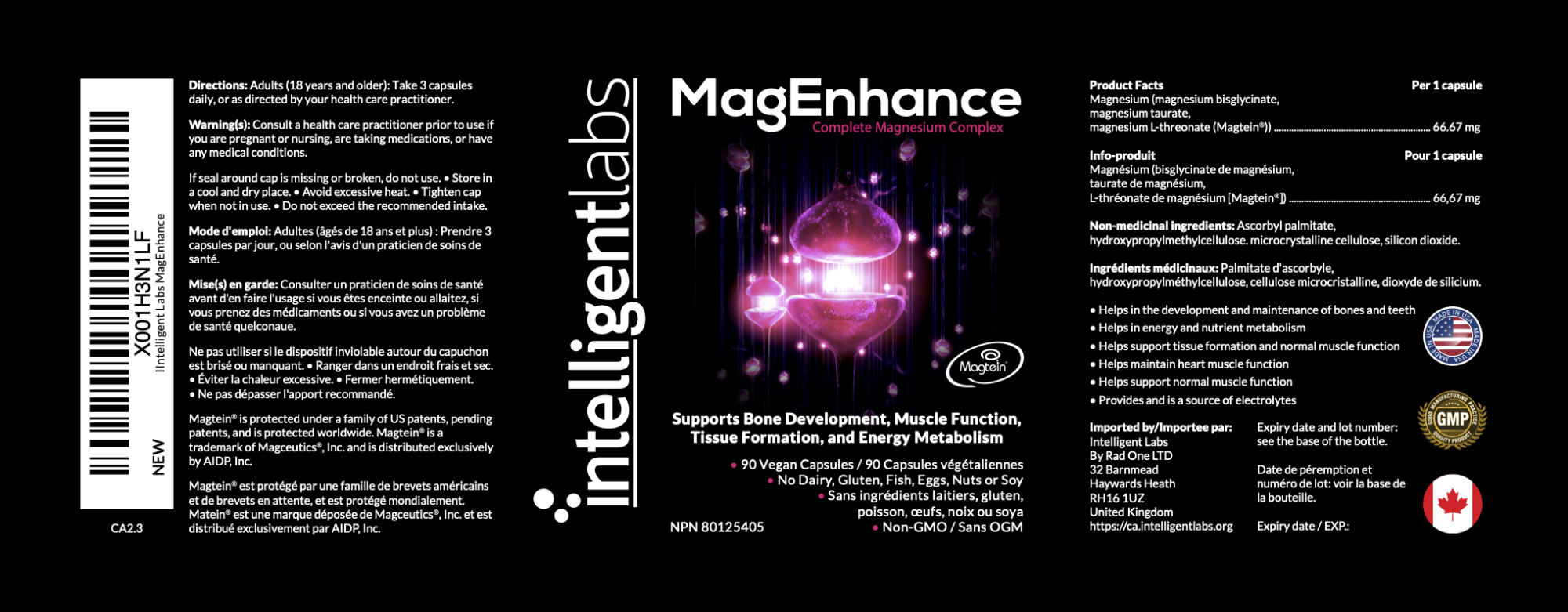Magenhance Magnesium Complex - Intelligent Labs